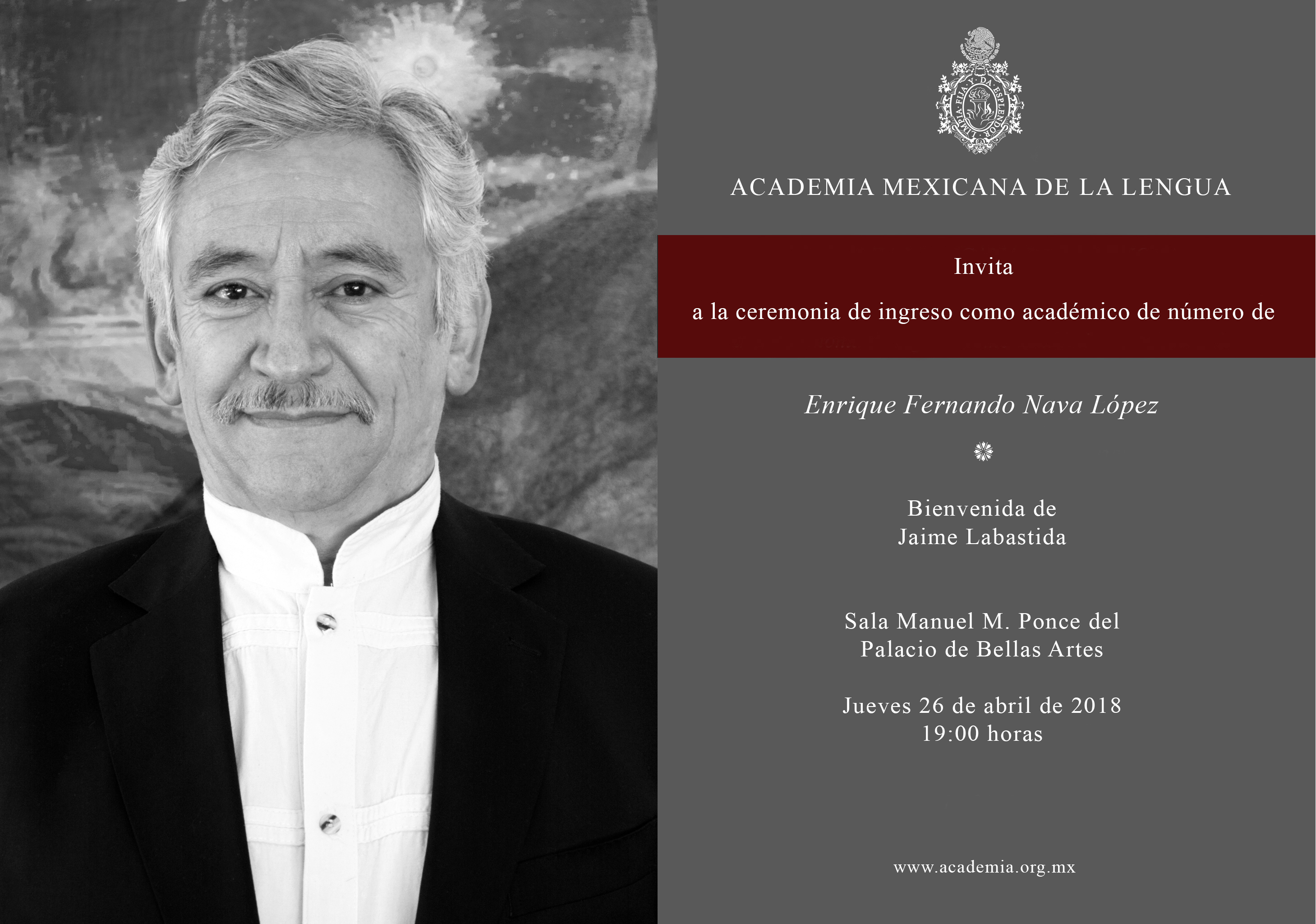 Discurso de ingreso a la AML de Fernando Nava